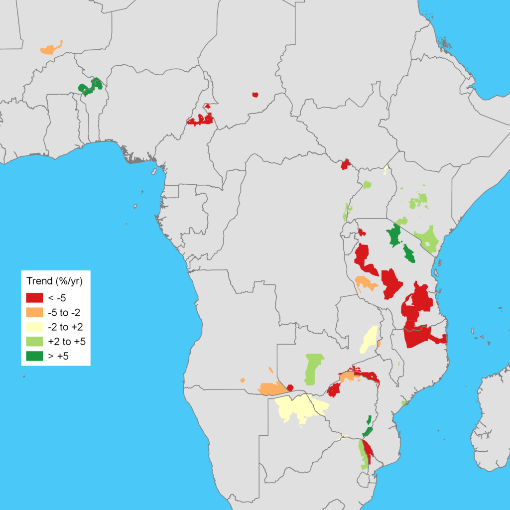 GEC trend Map Scott - Elephants Without Borders
