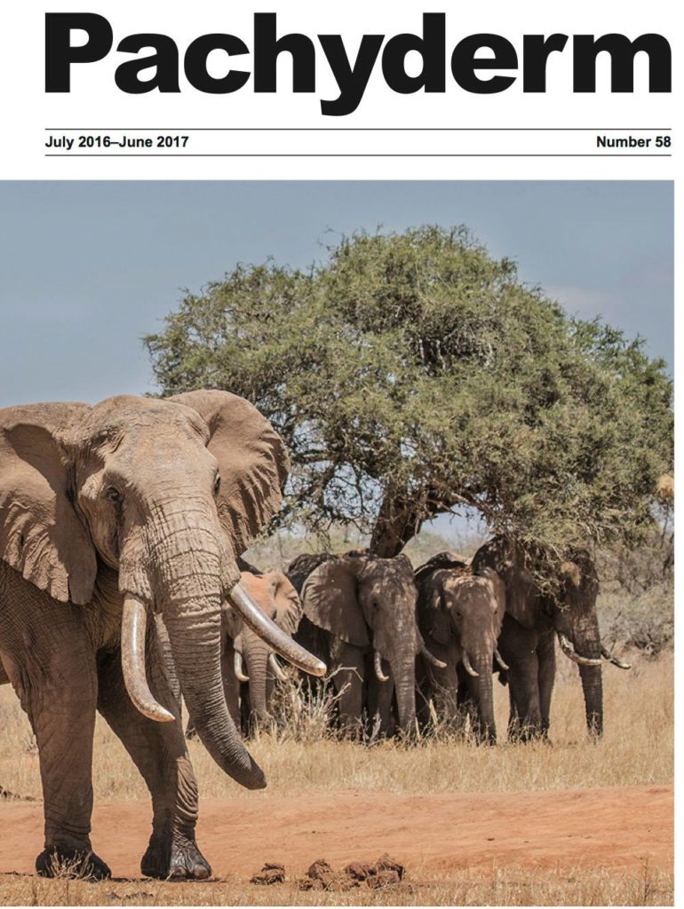 EWB's latest Scientific Publications - Elephants Without Borders